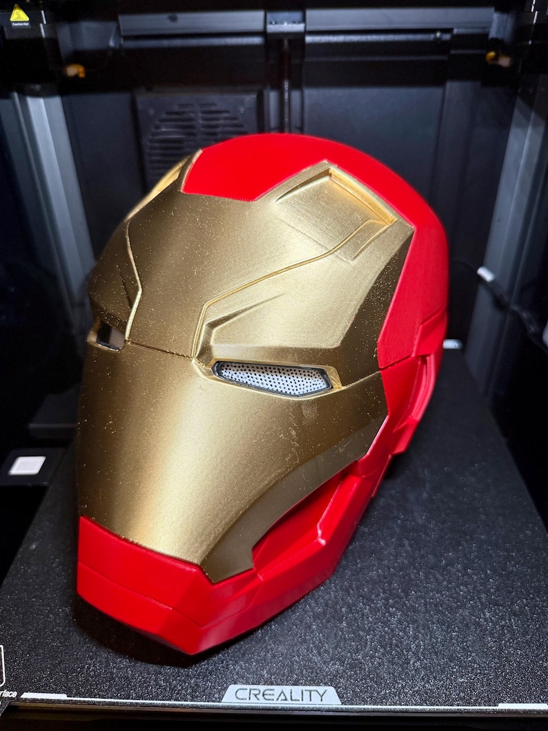 Iron Man 3D Printed Mask (wearable) - Etsy