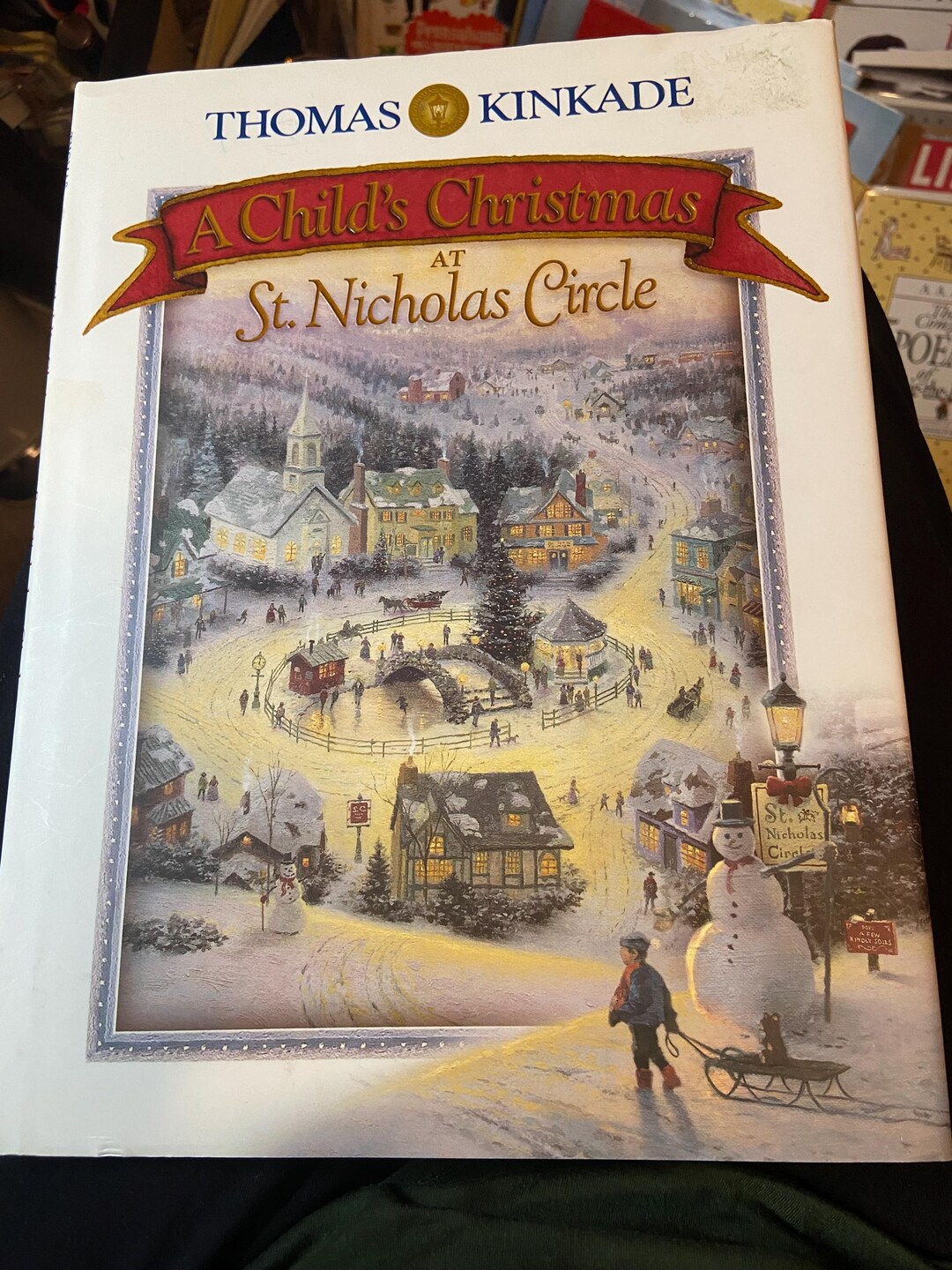 Thomas Kinkade A Child's Christmas at St. Nicholas Circle 1999 - Etsy