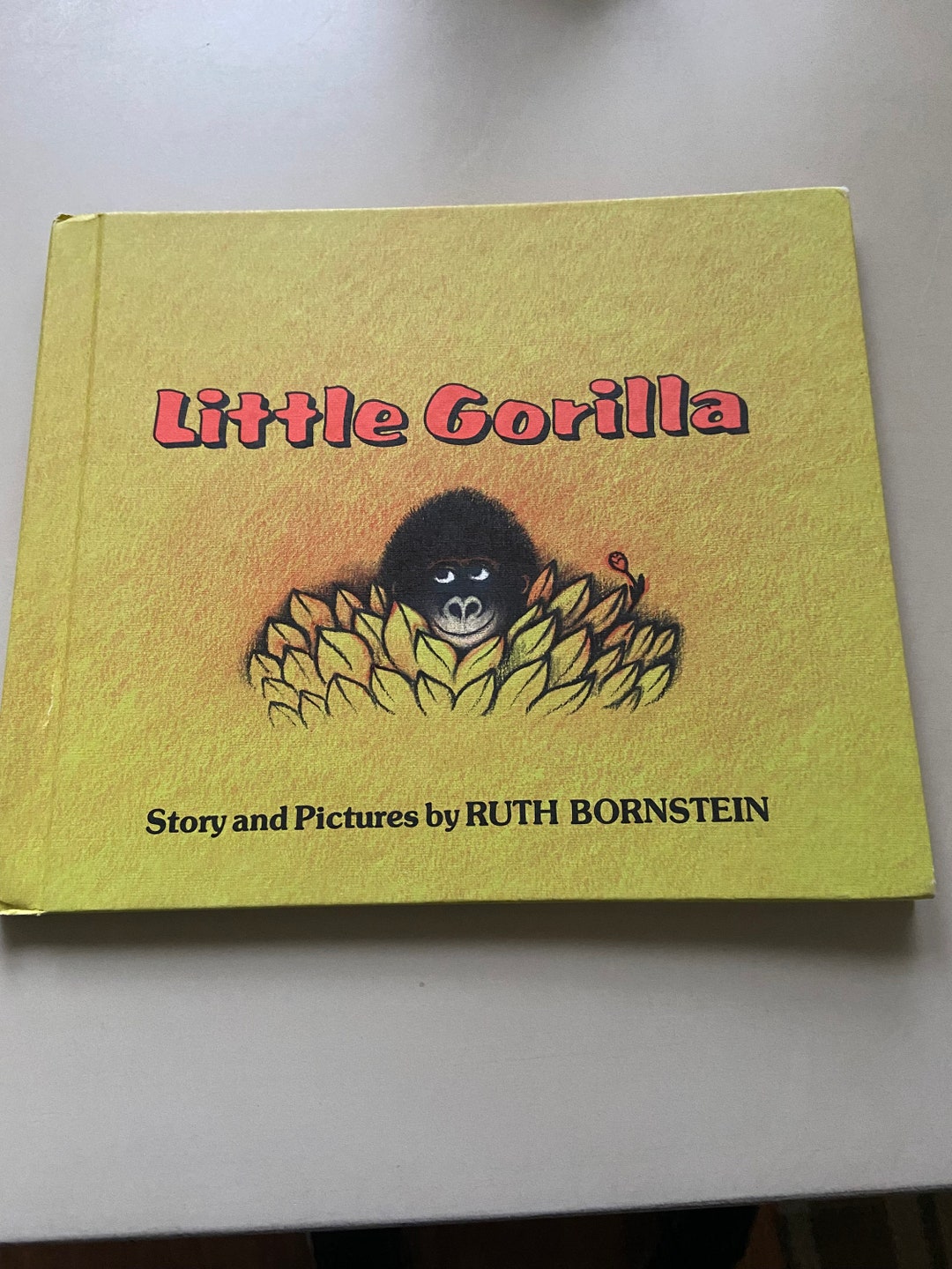 Little Gorilla Ruth Bornstein 1987 - Etsy