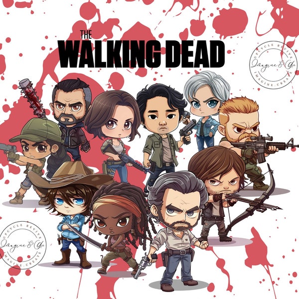 Walking Dead Bag - Etsy