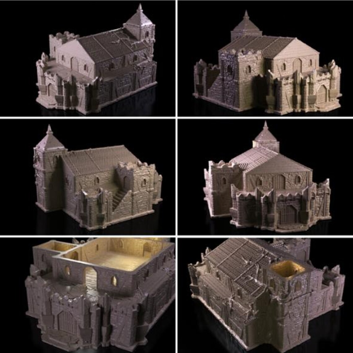 Fort Blackstone STL Files | 3D Printable Fantasy Terrain for Rpgs ...