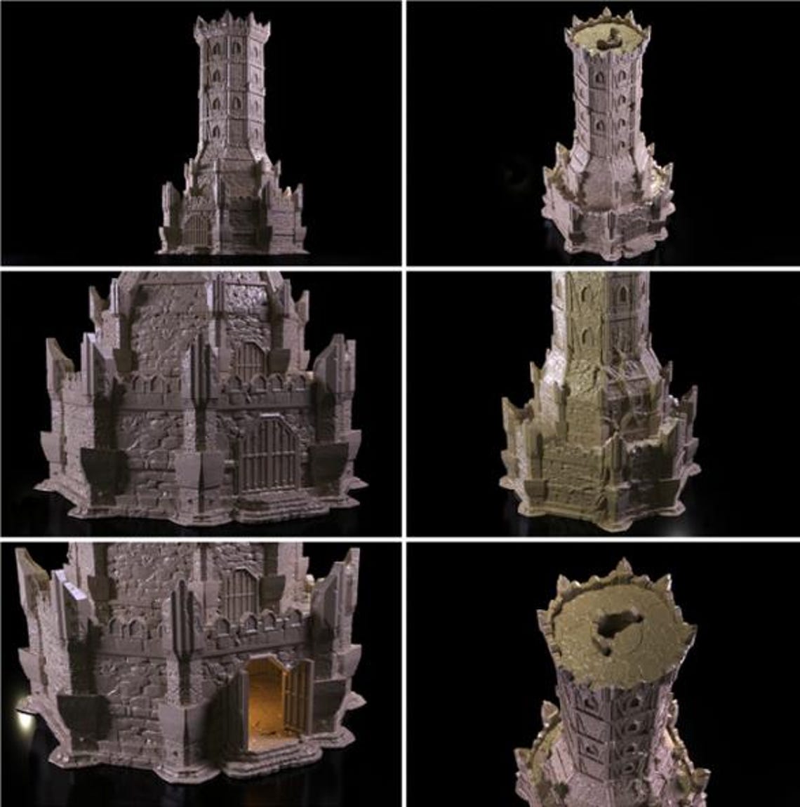 Fort Blackstone STL Files | 3D Printable Fantasy Terrain for Rpgs ...