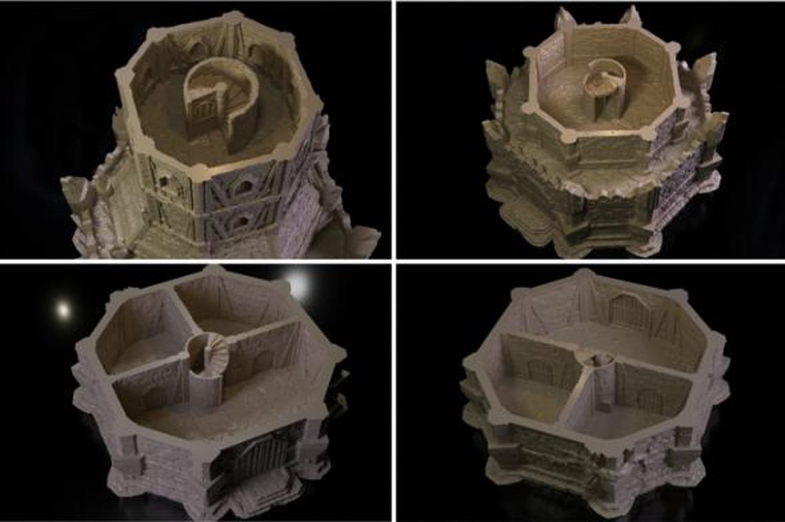 Fort Blackstone STL Files | 3D Printable Fantasy Terrain for Rpgs ...
