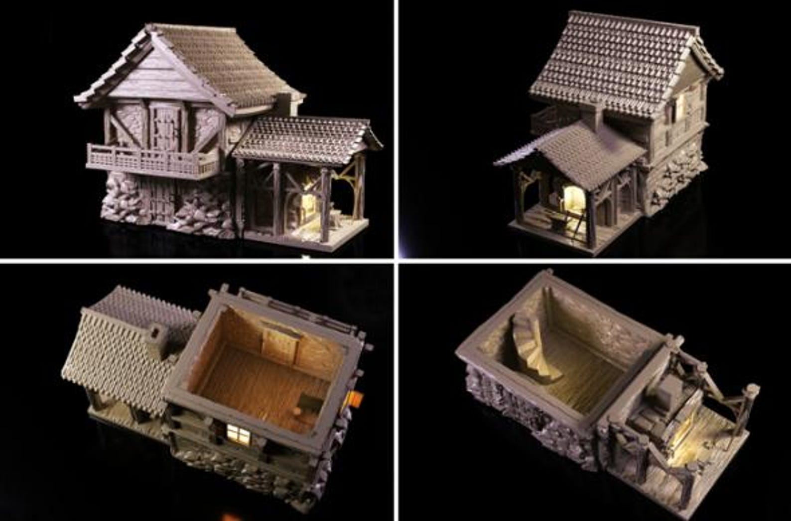 Fort Blackstone STL Files | 3D Printable Fantasy Terrain for Rpgs ...