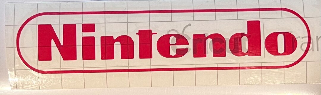 Nintendo Logo Sticker - Etsy