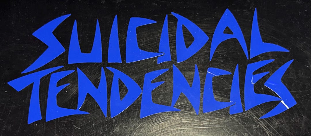 Suicidal Tendencies Vinyl Sticker - Etsy
