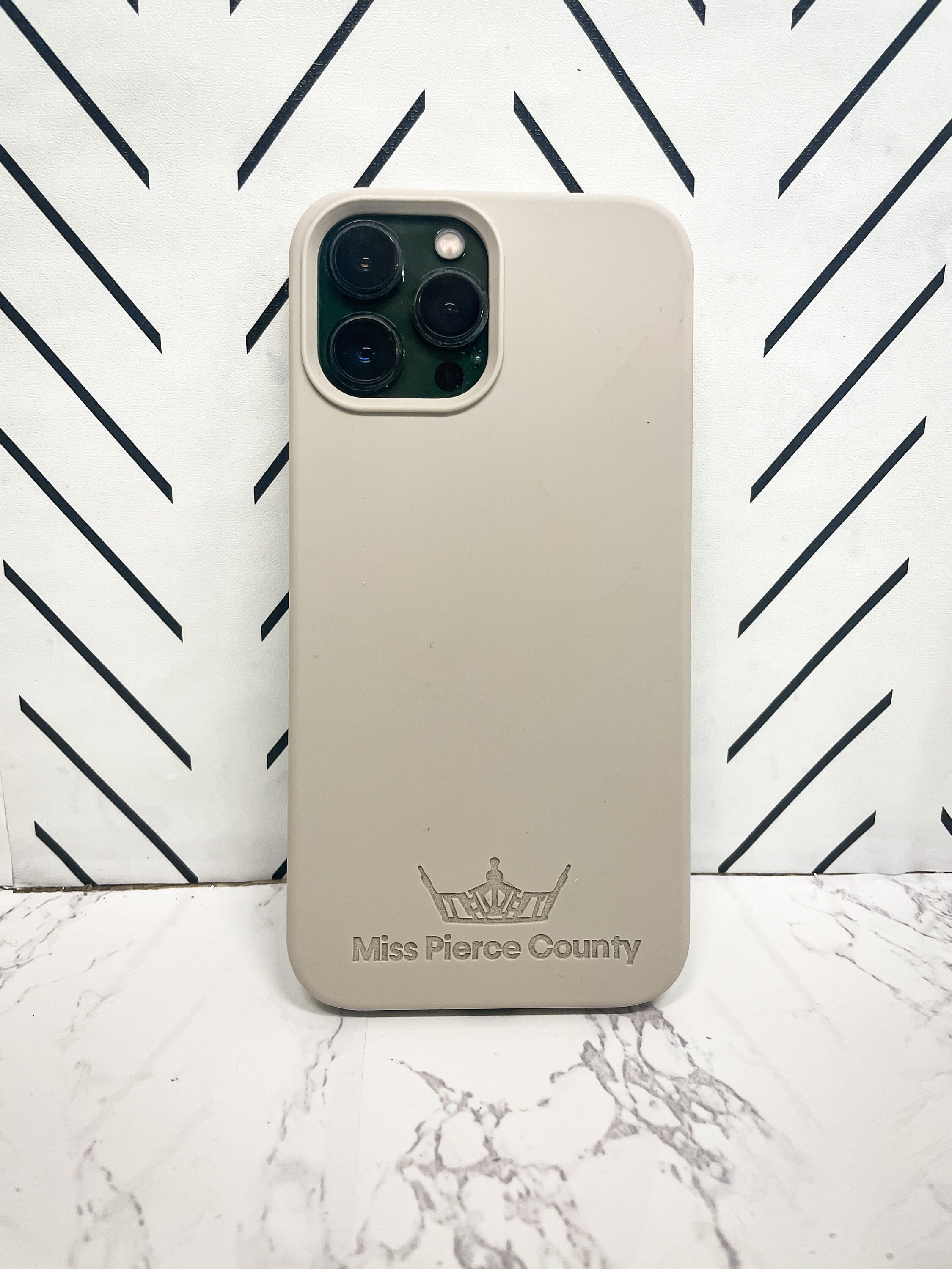 IPhone 13 and Newer Miss America Title Case | Silicone Miss America ...