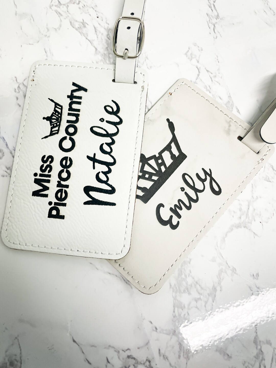 Personalized Pageant Luggage Tag | MAO Luggage Tag | Laser Engraved ...