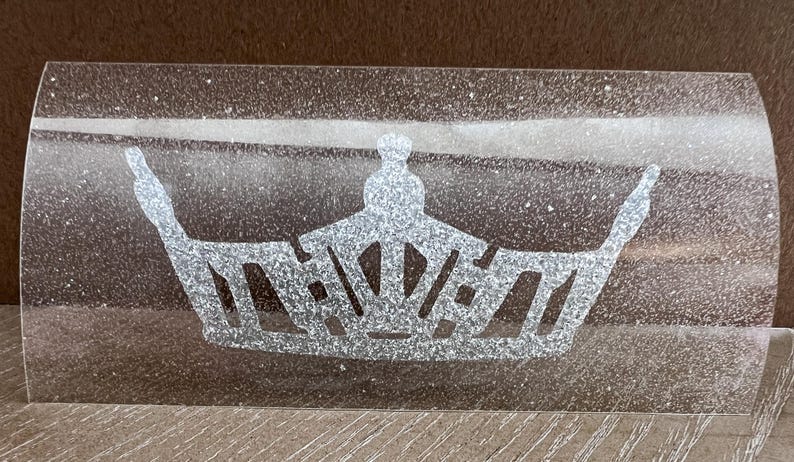 MAO Crown Heat Transfer Vinyl Iron-on Titleholder Crown Heat Transfer ...
