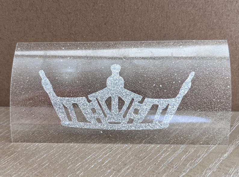 MAO Crown Heat Transfer Vinyl Iron-on Titleholder Crown Heat Transfer ...