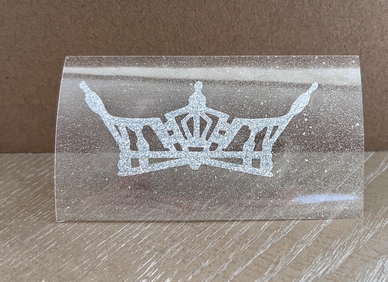 MAO Crown Heat Transfer Vinyl Iron-on Titleholder Crown Heat Transfer ...