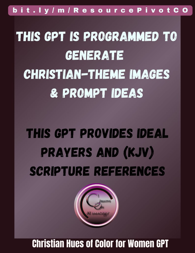 Christian Color of Hues for Women Gpt-empowering AI Art Tool for ...