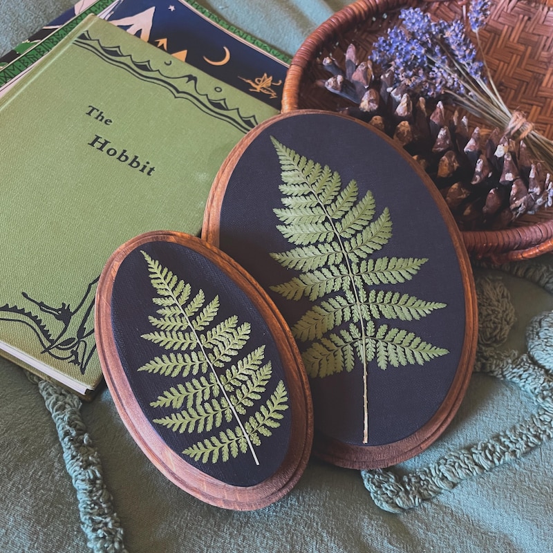 Fern Stamp Print Art - Etsy