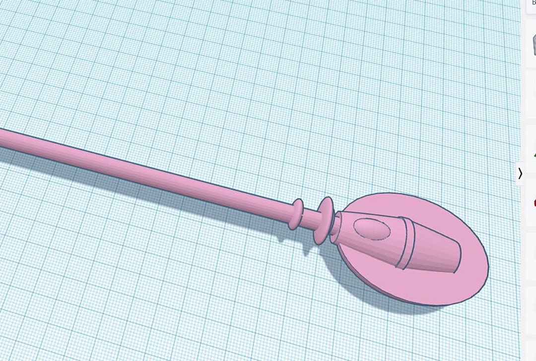 Alastor Cosplay Prop STL File Cosplay Staff Hazbin - Etsy