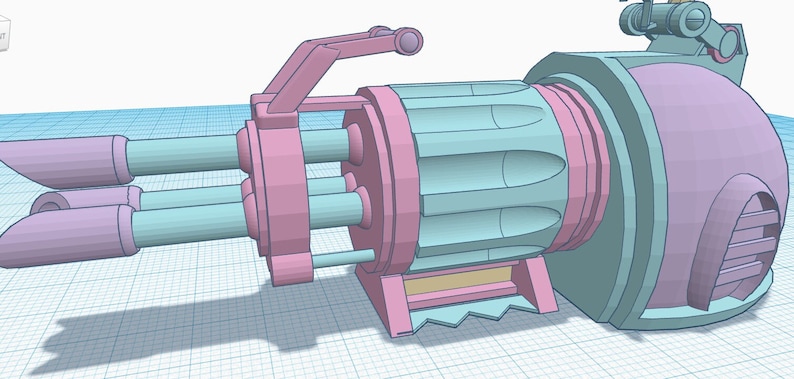 Jinx Pow Pow Cosplay Prop Stl Files 3d Printing Cosplay Blue Print - Etsy