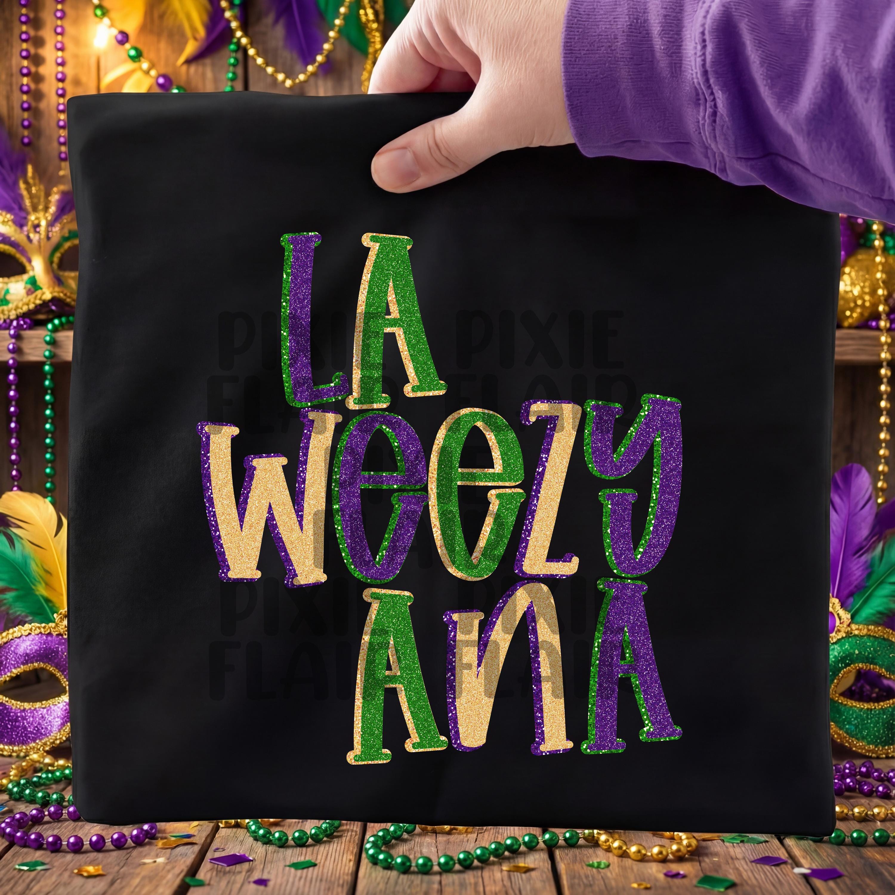 La Weezy Ana, Laweezyana, Mardi Gras, Glitter, Png - Etsy