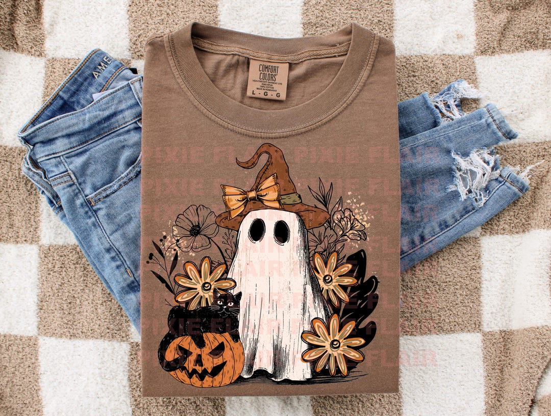 Ghost, Earth Tones, Fall, PNG - Etsy