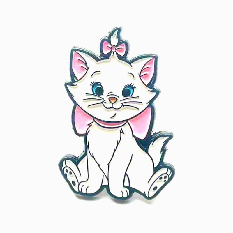 Marie Cat Enamel Pin - Etsy