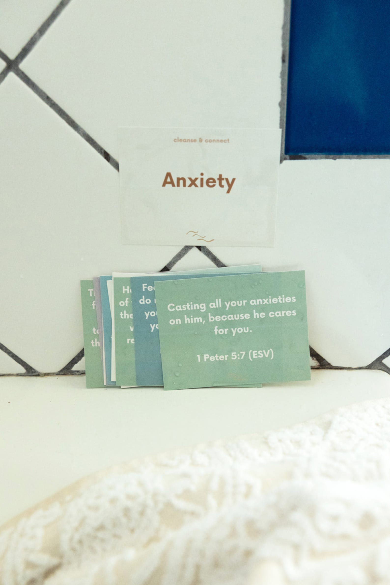 Shower Scriptures: Anxiety - Etsy