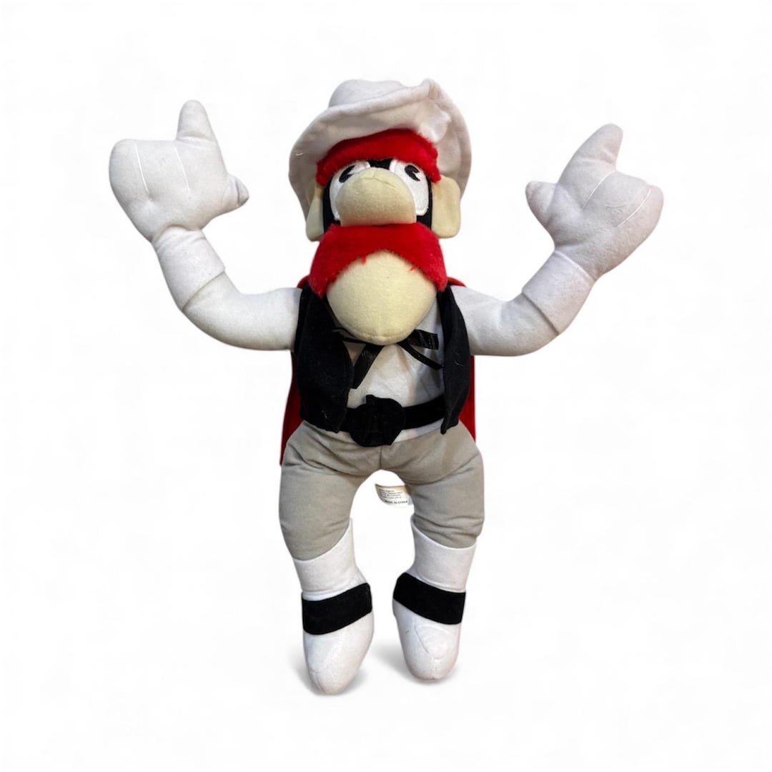 Red Raider Texas Tech Guns up Plush Doll With Antenna Topper - Etsy
