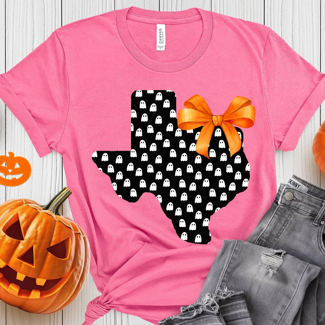 Halloween Ghost Texas PNG Digital Download File - Etsy