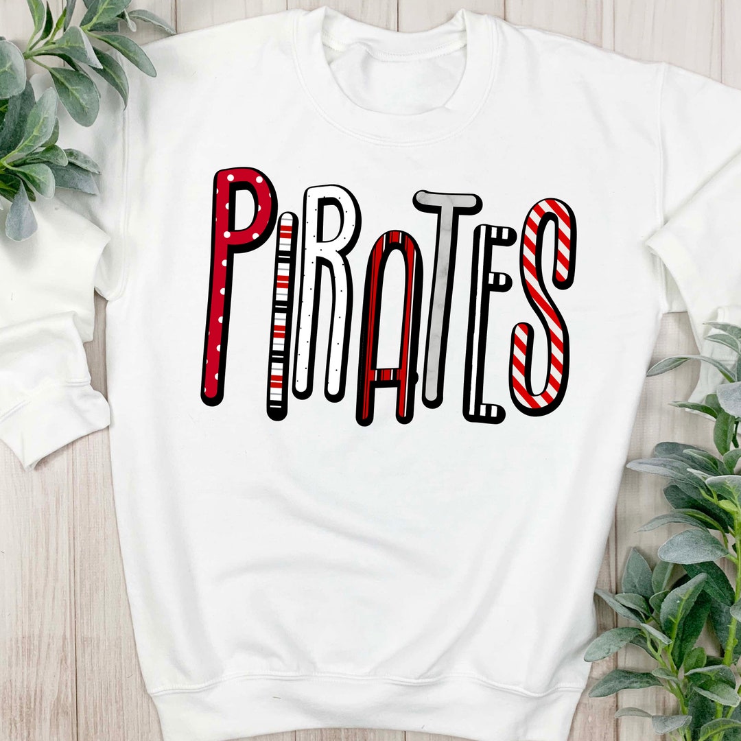 Pirates Long Letter Mascot Digital Download PNG File - Etsy