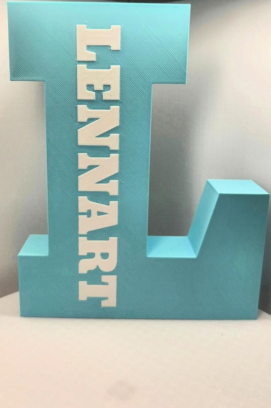 Personalized 3D Printed Letter Stand Perfect Gift for the Birth of a ...