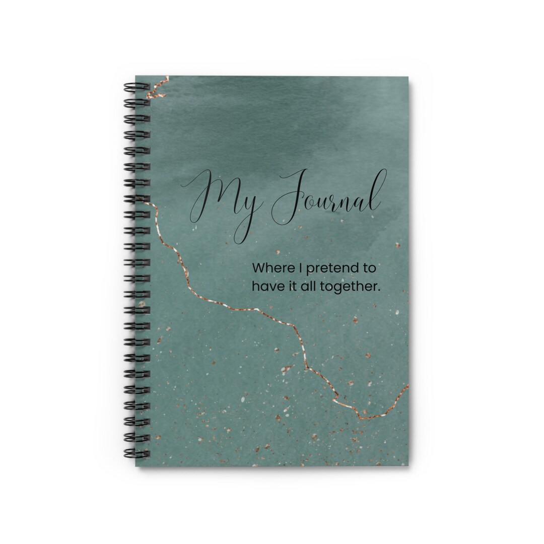 Funny Journal/notebook, Ruled Lined Paper, Spiral Bound, Great Gift - Etsy