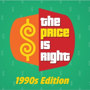 The Price is Right 90s Powerpoint and Work Sheet - Etsy