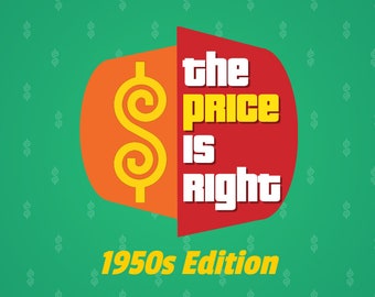 The Price is Right 90s Powerpoint and Work Sheet - Etsy