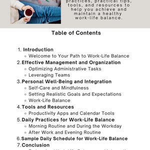 How to Achieve Work Life Balance as a School Principal - Etsy