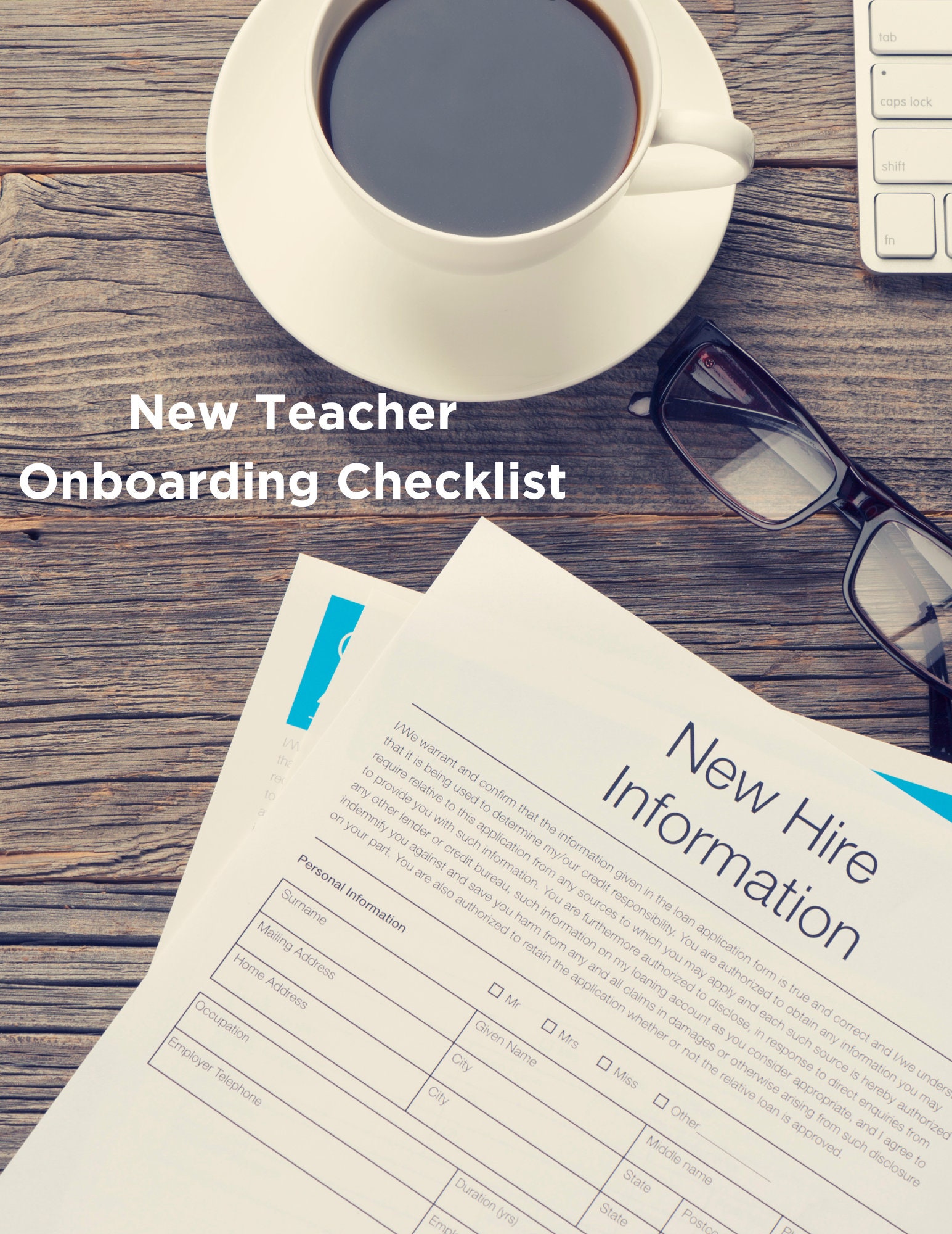 New Teacher Onboarding Checklist for School Administrators - Etsy