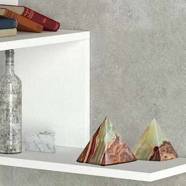 Paperweights 3 Handmade From Onyx Marble, Home Decor & Gifts Set of 2 ...