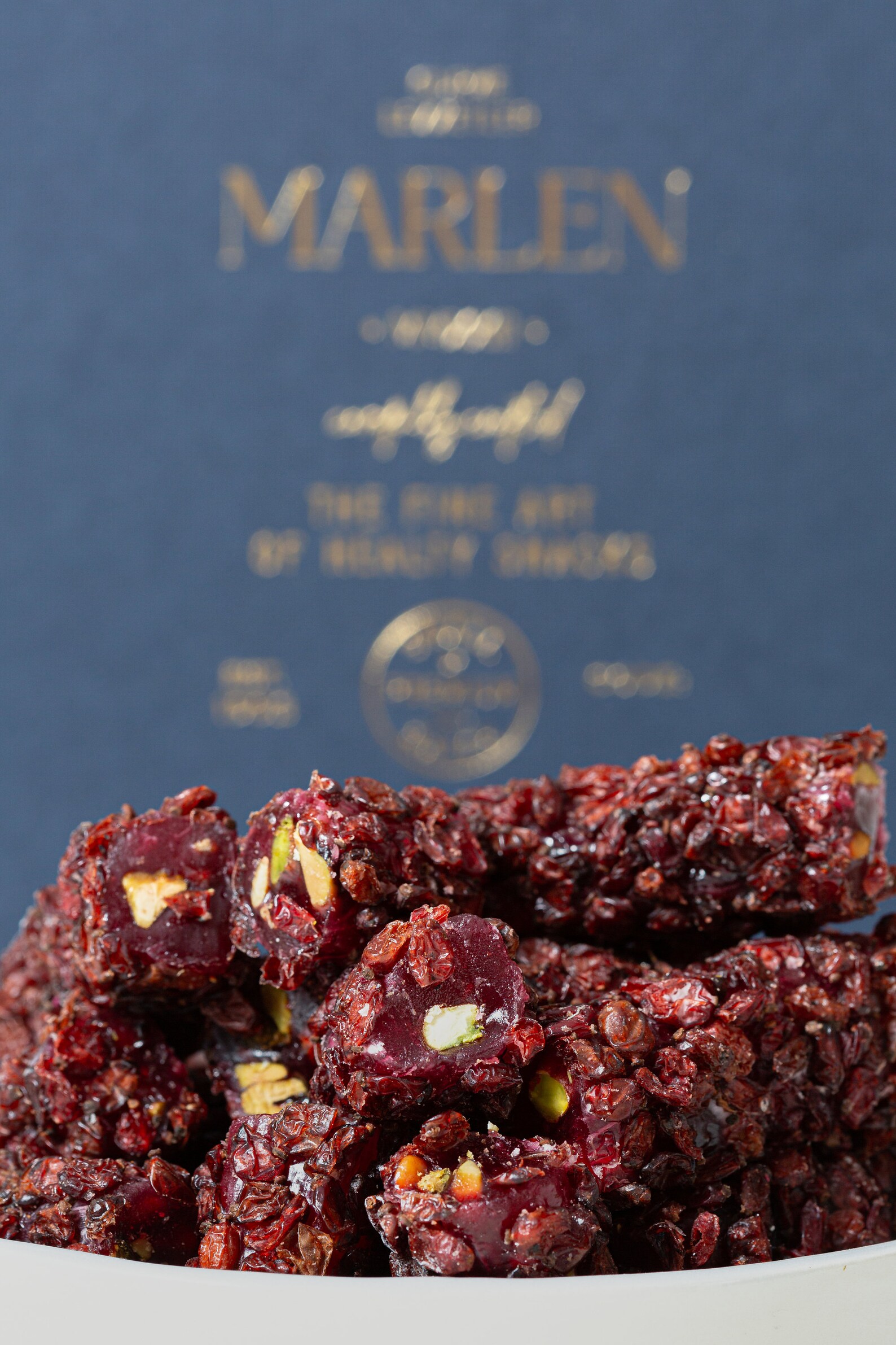 Pistachio Stick Delights, Pomegranate Turkish Delight, Plain Pistachio ...