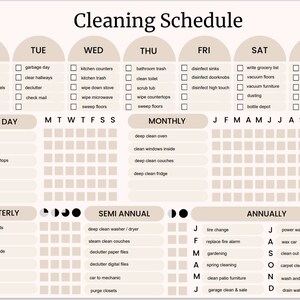 Declutter Your Life! Personalized Cleaning Schedule - Daily, Weekly ...
