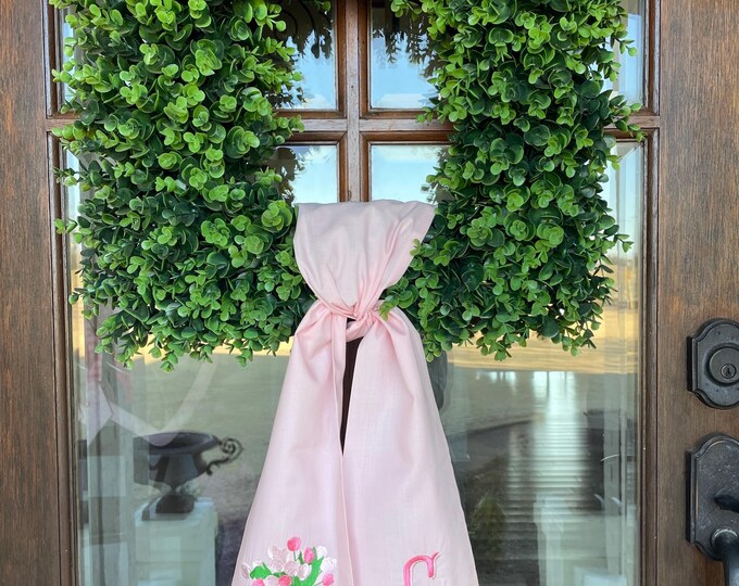 Spring Floral Wreath Sash - Etsy