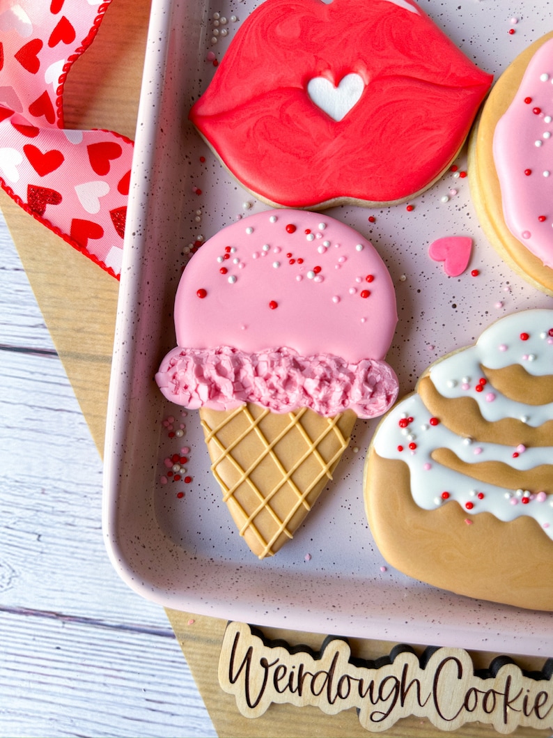 Ice Cream Cone Cookie Cutter: STL File- Instant Download - Etsy