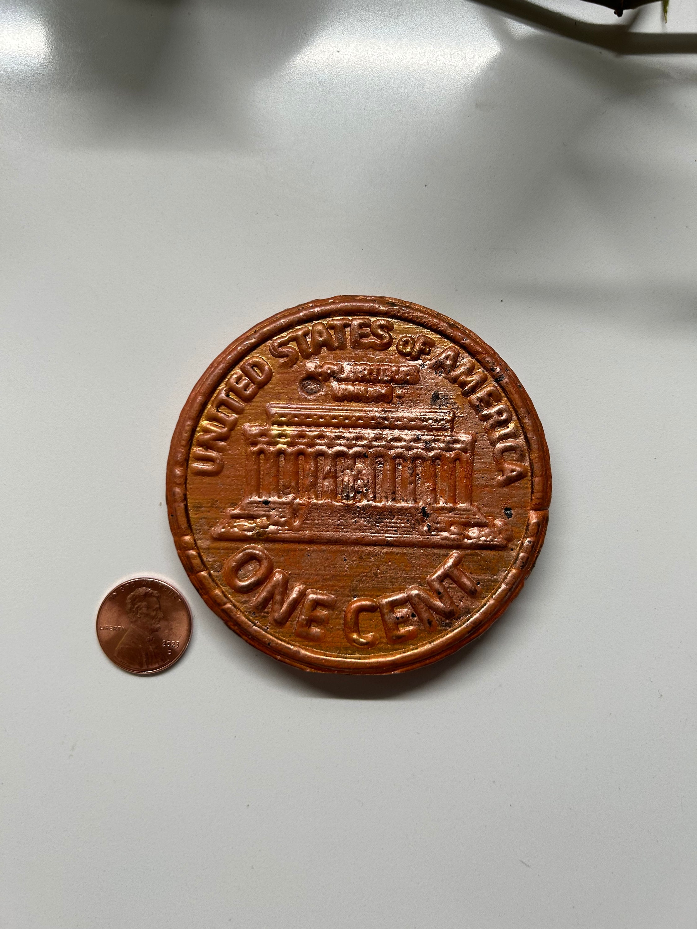 Extra Large Penny! 3” Pure Copper - Etsy