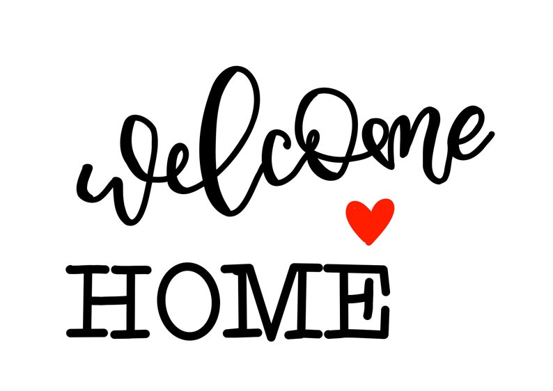 Welcome Home Card - Etsy