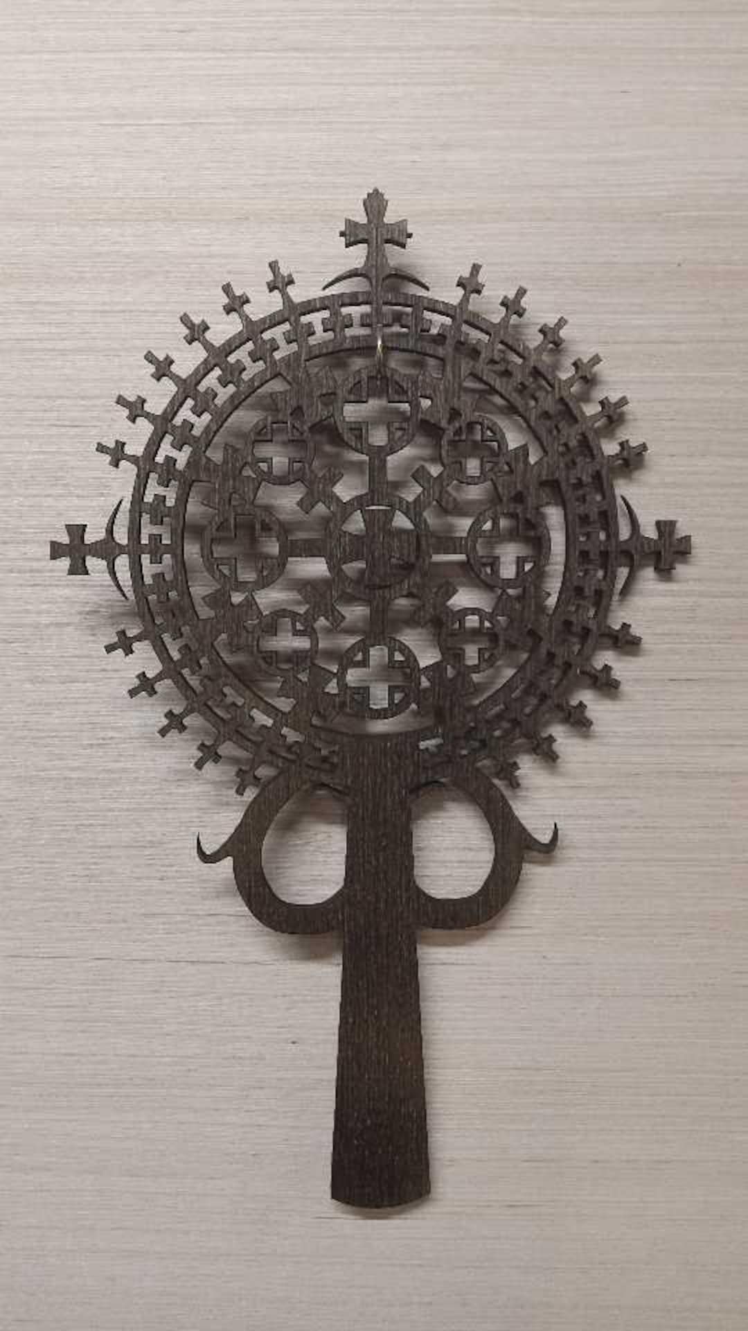 Ethiopian Wood Cross - Etsy