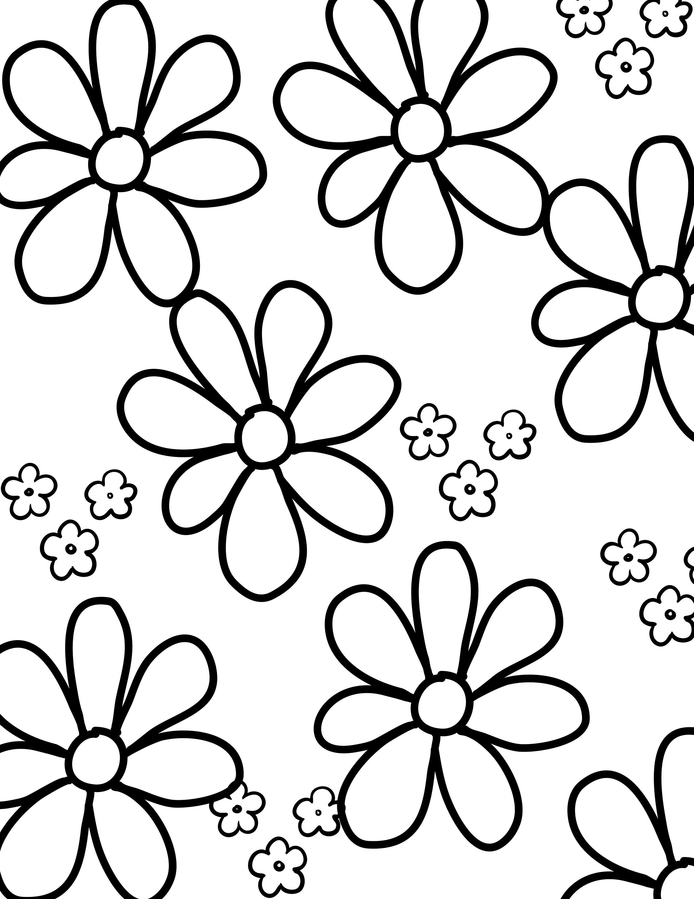 PRINTABLE Floral Coloring Pages | Flowers | Aesthetic | 11 Pages | PDF ...