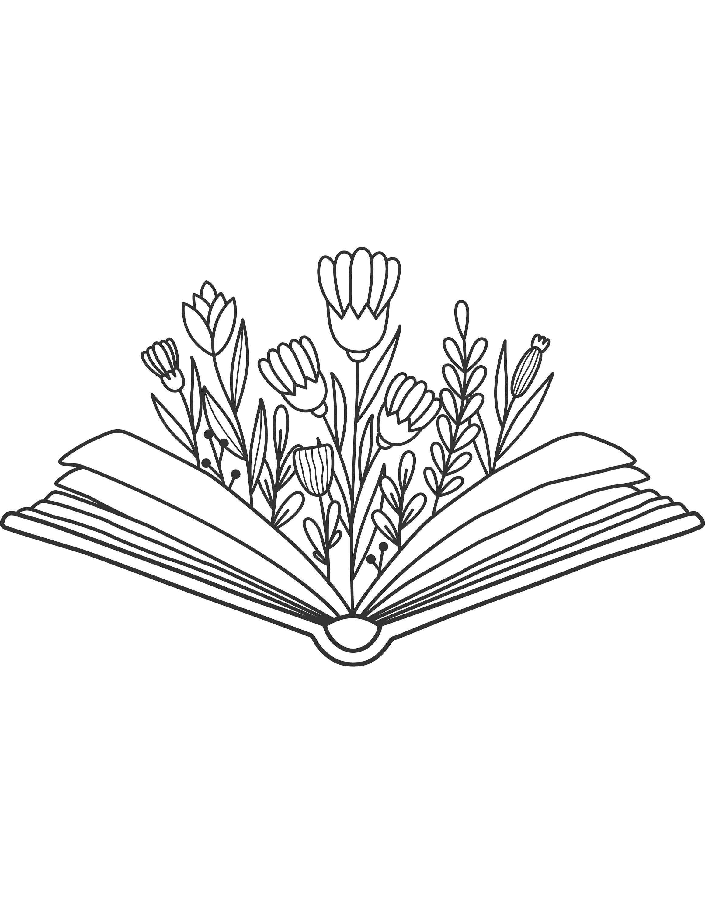 PRINTABLE Floral Coloring Pages | Flowers | Aesthetic | 11 Pages | PDF ...