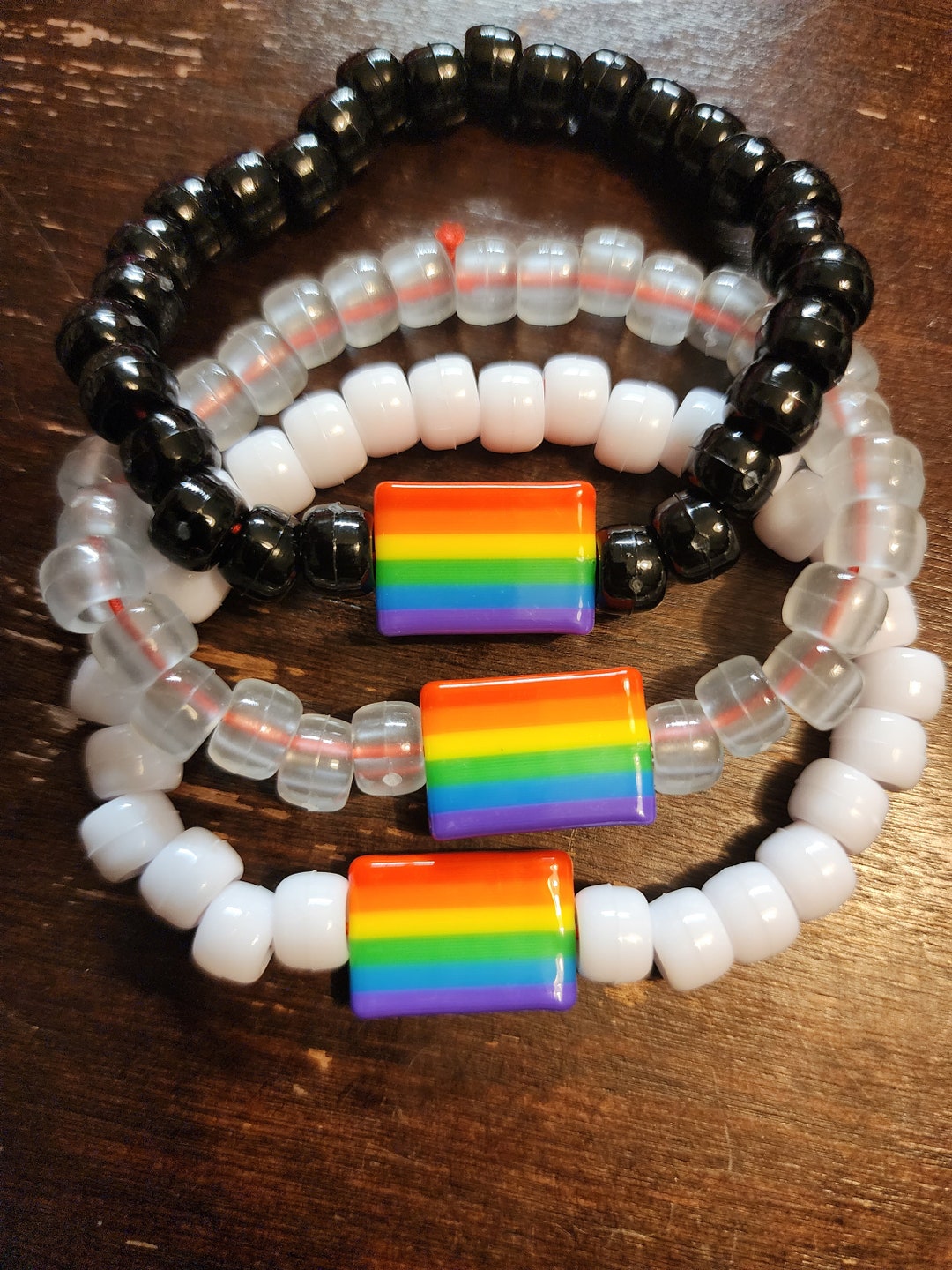Pride Flag Bracelets - Etsy