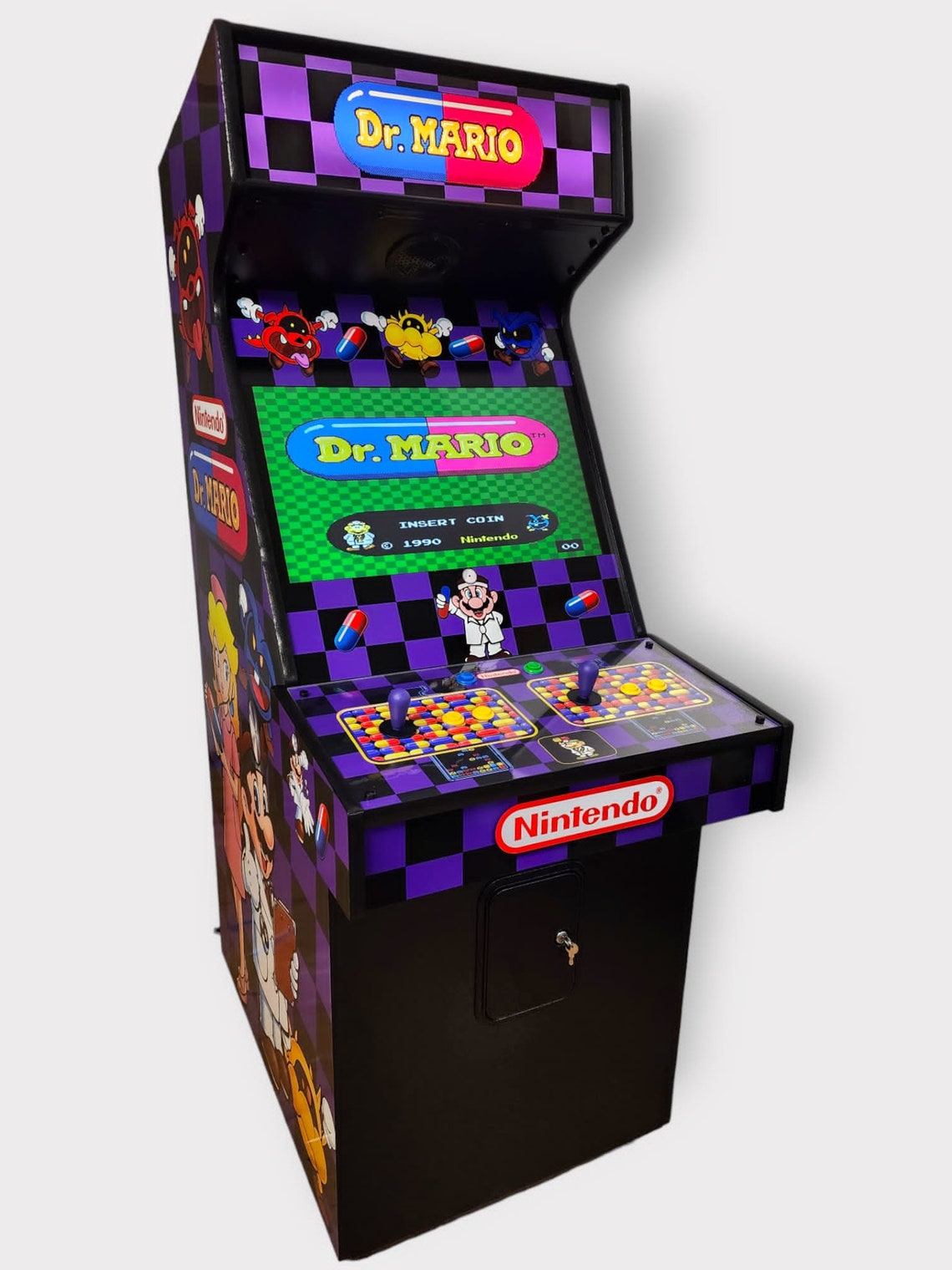 Dr. Mario Arcade Machine - Etsy