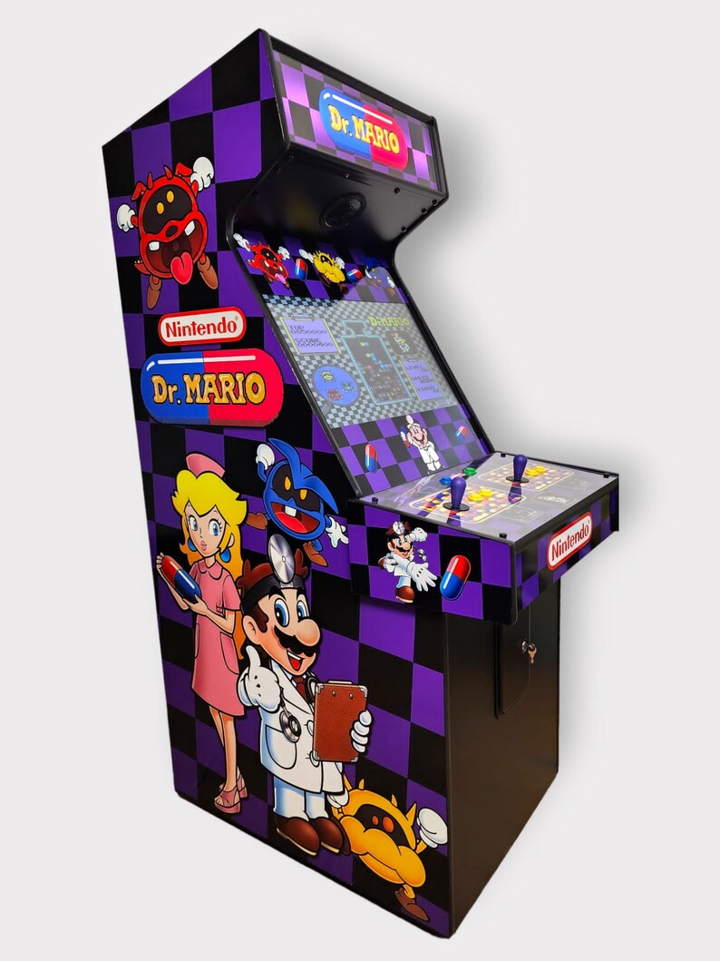 Dr. Mario Arcade Machine - Etsy