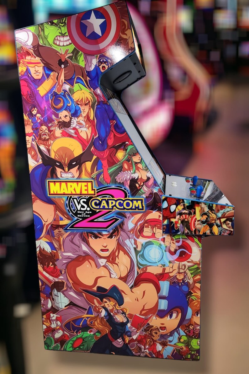 Marvel Vs Capcom 2 Arcade Machine - Etsy
