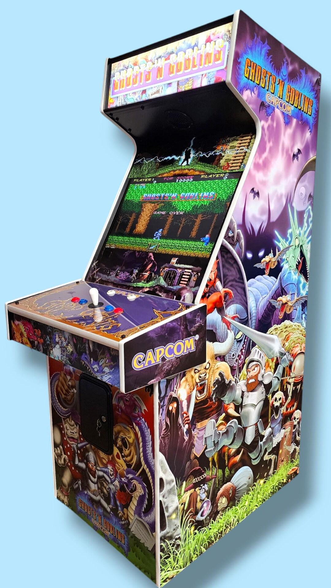 Ghosts's and Goblins Arcade Machine - Etsy