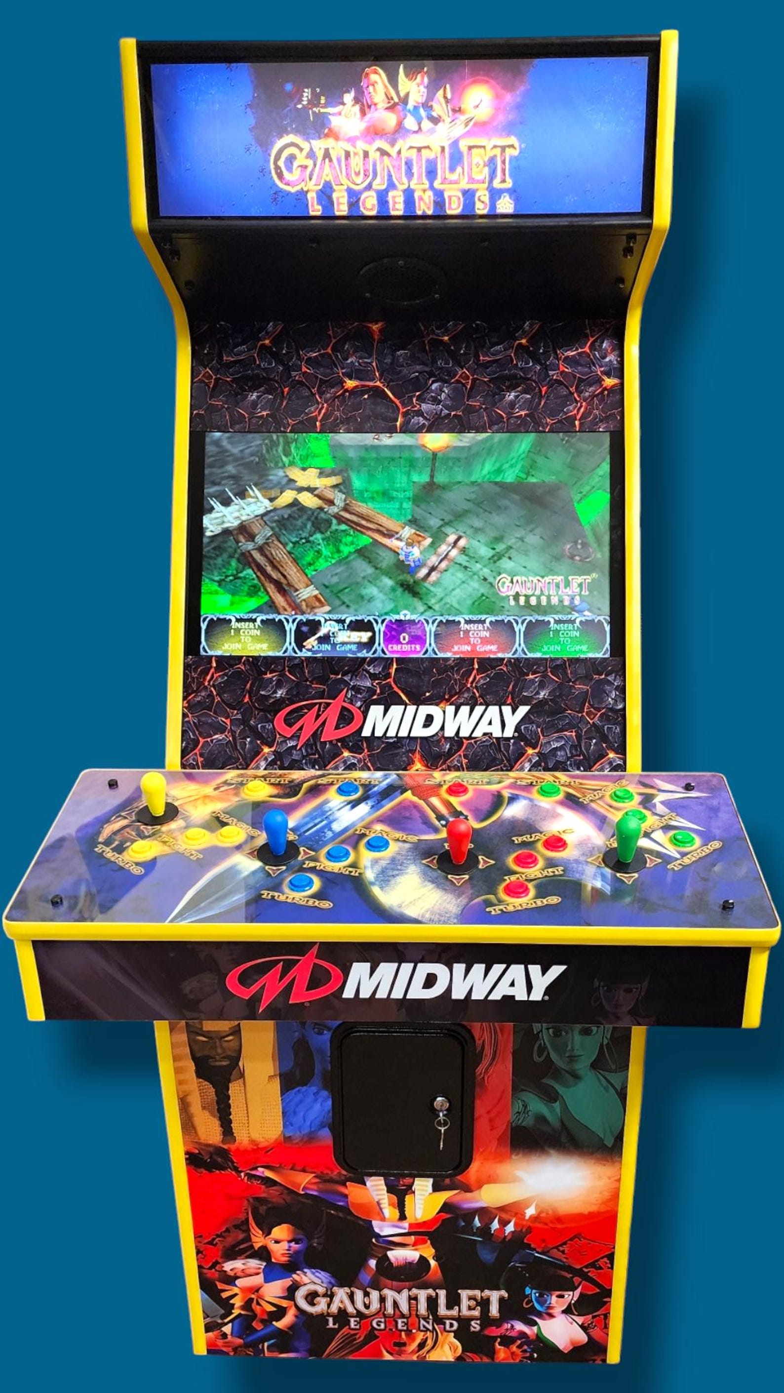 GAUNTLET LEGENDS Arcade Machine - Etsy