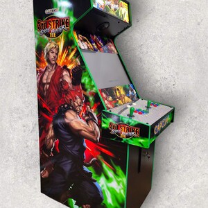 Street Fighter Arcade Machine - Etsy