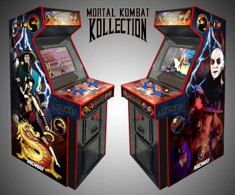 Mortal Kombat Collection Arcade Machine - Etsy
